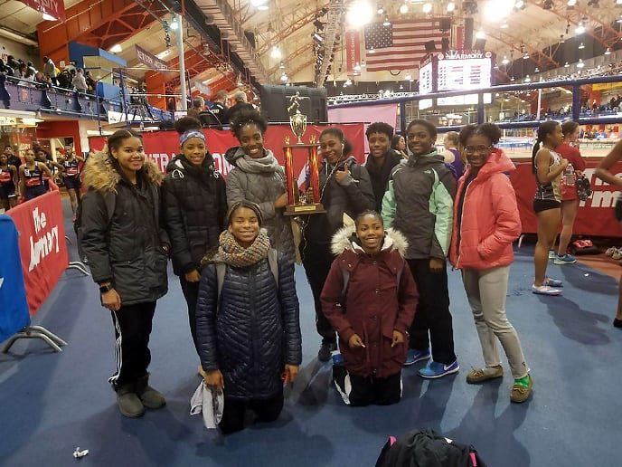 Girls Track Wins Big in Marine Corp Holiday Classic | Ss. Neumann ...